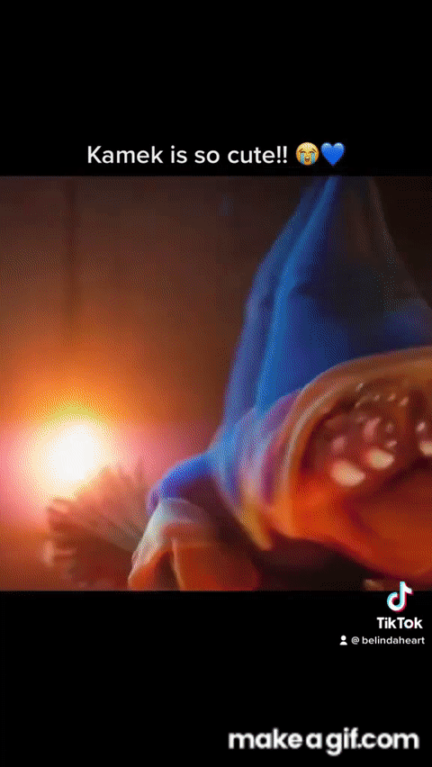 Kamek Magikoopa in the Mario Movie | cute compilation 💙 on Make a GIF