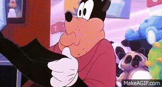 A Goofy Movie: Goofy Working on Make a GIF