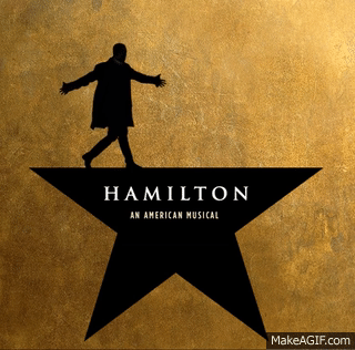Hamilton Animated Logo on Make a GIF