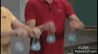 Reaction Kinetics in Blue on Make a GIF