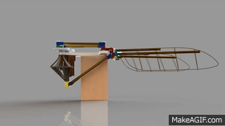 Flapping Wing Prototype on Make a GIF