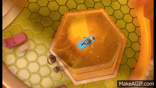 thinking bee on Make a GIF