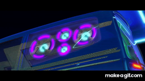 Cars Tuner Scene | Pixar Cars on Make a GIF