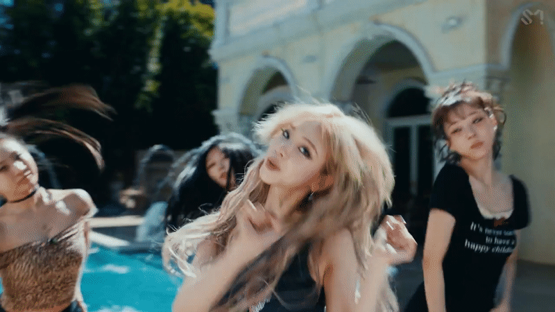 aespa 에스파 'Spicy' MV on Make a GIF