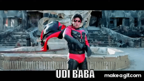 Udi baba om shanti om on Make a GIF
