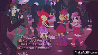 MLP: Equestria Girls - "This Is Our Big Night" EXTENDED Music Video on ...