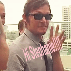 HI STEPHANIE on Make a GIF