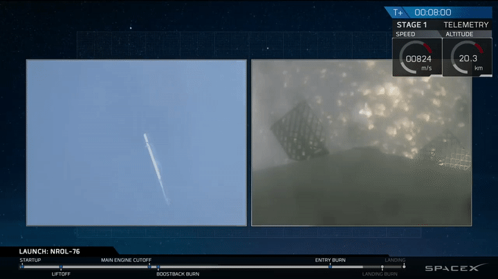 NROL-76 Launch Webcast on Make a GIF