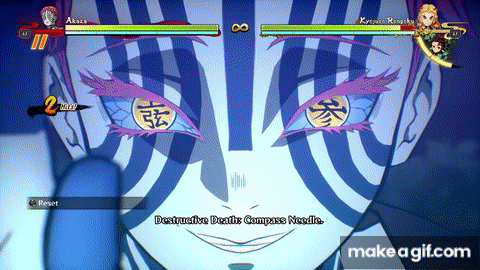 Demon Slayer The Hinokami Chronicles akaza ultimate on Make a GIF