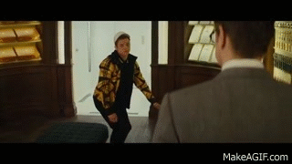 Kingsman: The Secret Service | Eggsy salute on Make a GIF