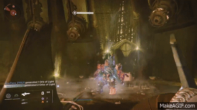 Double Exotic Drop from Shield Brothers Strike - Destiny on Make a GIF
