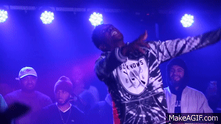 Desiigner Goes Crazy During Panda Performance in NYC on Make a GIF