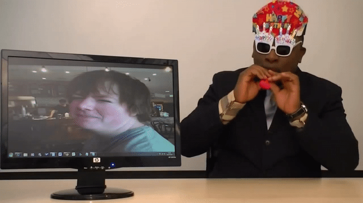 Tyrone Wishes Clancy Happy Birthday In His Silliest Ever Video on Make ...