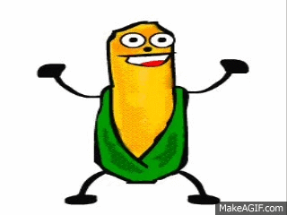 Random Dancing Corn! on Make a GIF
