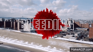 bleeding on Make a GIF