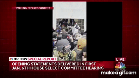 Video Of Capitol Riot Shown During First Jan. 6 Committee Hearing on ...