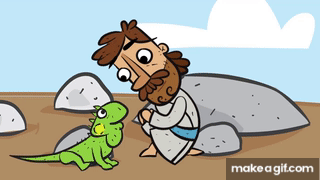 The Temptation of Jesus on Make a GIF
