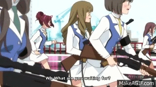 Yurikuma Arashi - 12 on Make a GIF