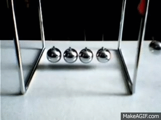 Kinetic balls on Make a GIF