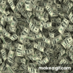 falling money on Make a GIF