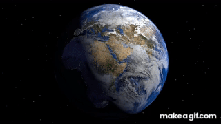 'World Spinning Animation' on Make a GIF
