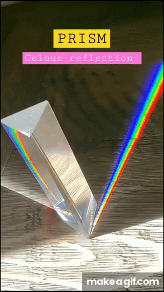 Prism colour reflection #youtubeshorts on Make a GIF