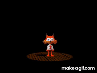 Bubsy 3D: All Death Animations on Make a GIF