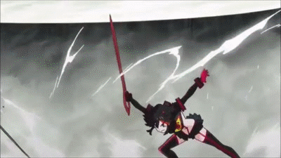 Kill la Kill - Ryuko vs Satsuki (English Dub) [1080p HD] on Make a GIF