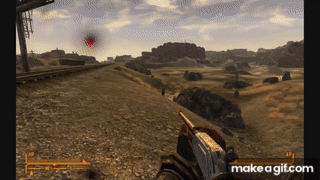 Fallout New Vegas: Vats/ Headshots/ Kills Montage on Make a GIF