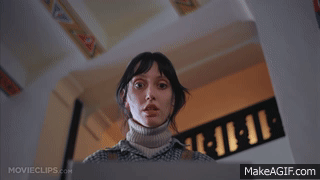 The Shining (3/7) Movie CLIP - All Work and No Play (1980) HD on Make a GIF