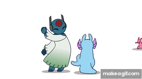 Rain World - Hey Ya / Duck Dance with Riv and Moon on Make a GIF