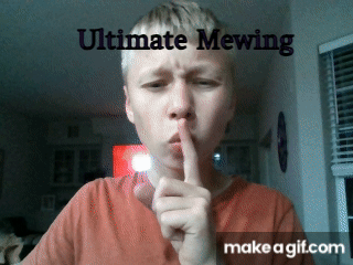Mewing on Make a GIF