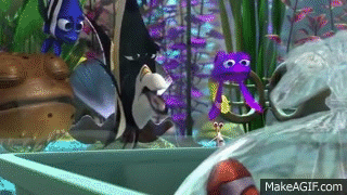 Procurando Nemo Darla Gif