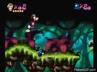 Rayman Speed Run in 1:42:15 on Make a GIF