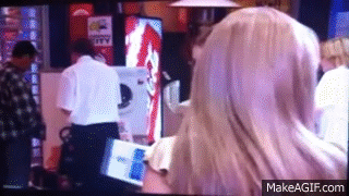 Kath & Kim stare bear on Make a GIF