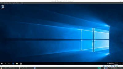 Win10 in VirtualBox on Make a GIF