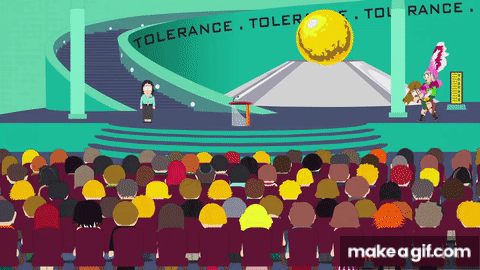 Le Camp de la mort de tolérance Mr Garrison Discours on Make a GIF