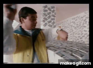 Sekonda 1980's TV Spot - "Loadsamoney" on Make a GIF