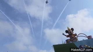U.S. Navy Blue Angels Roar Down Main Street, U.S.A. | Walt Disney World ...