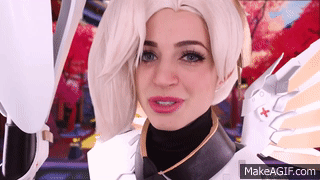 [ASMR] Mercy Roleplay - Welcome to Overwatch, New Hero! on Make a GIF