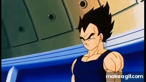 Vegeta Vs Pui Pui on Make a GIF