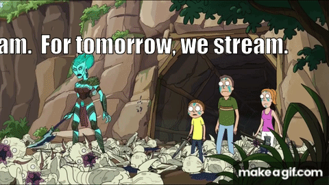 Tonight we celebrate with a HUNT on Make a GIF