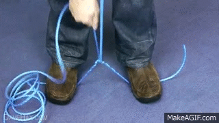 How to Cut Rope in an Emergency on Make a GIF