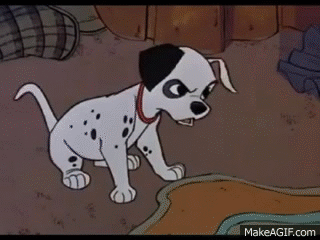101 Dalmatians (1961): Thunderbolt scene dub on Make a GIF