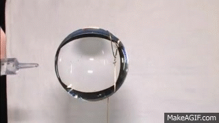 NASA: Amazing Experiments with Water in Zero Gravity on Make a GIF