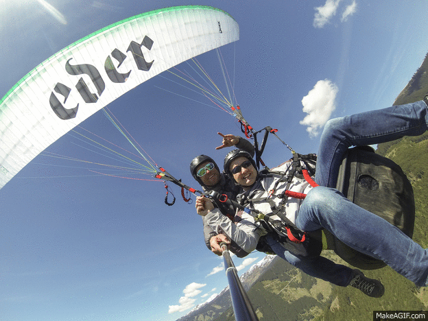 paragliding-upintheair-hochkoenig on Make a GIF