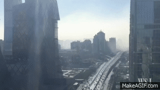 Time-Lapse Video Shows Smog Enveloping Beijing on Make a GIF