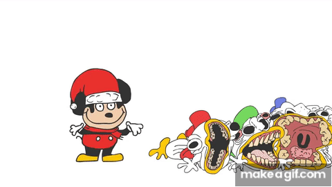Mokey's Show - Painful Christmas on Make a GIF