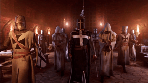 TEUTONIC CASTLE | Anthems Of The Teutonic Order, Burning Torches Sound ...