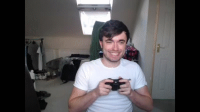 Gaming reaction gif on Make a GIF